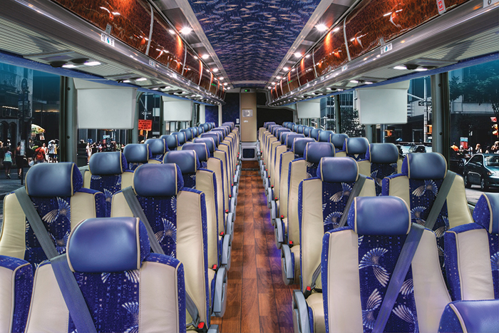 55 Passenger Bus - MCI J4500 | Shofur